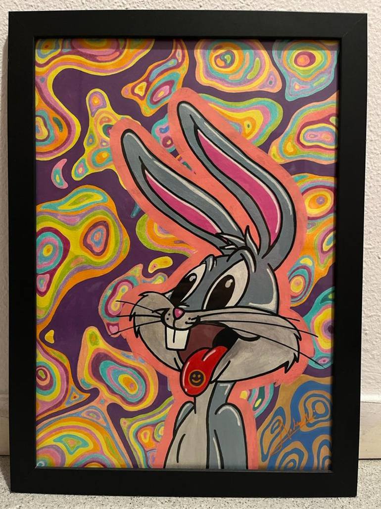 Bugs Bunny Drawing by kevin villarreal | Saatchi Art