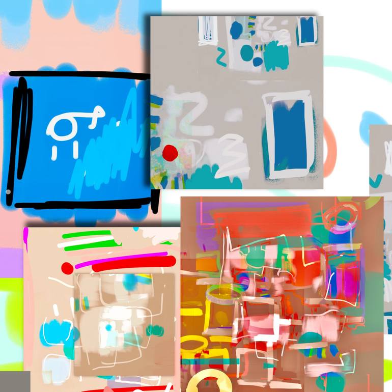 Frenzy Drawing by Material Media | Saatchi Art