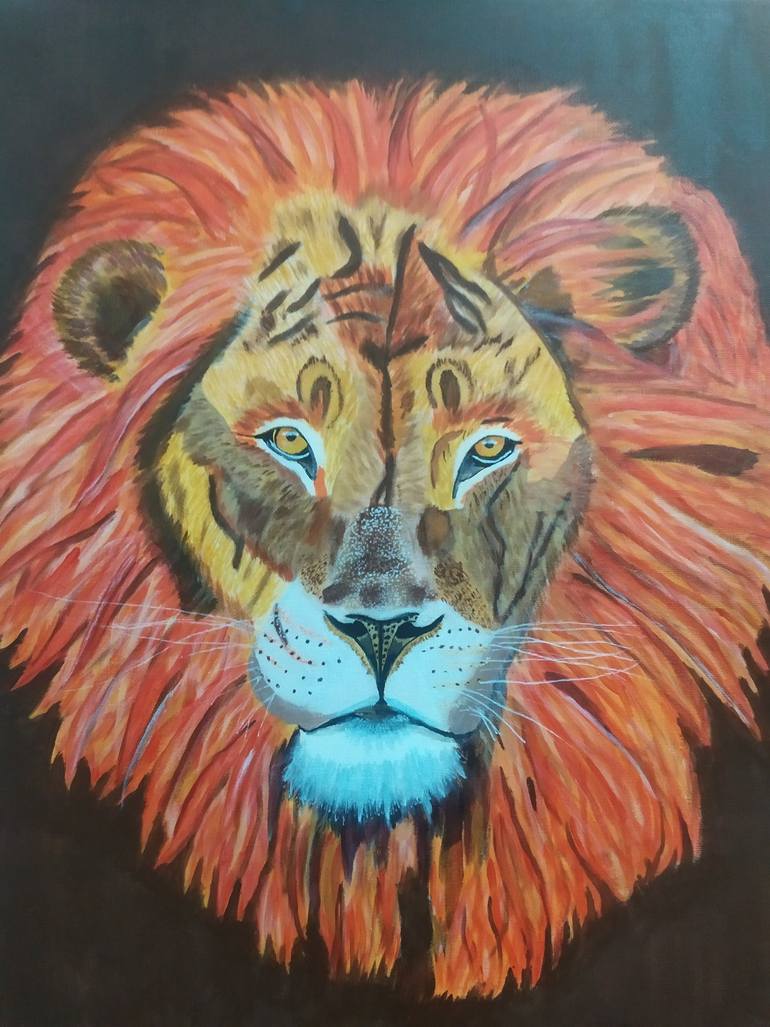 Leon Painting by Elnur Ashumov | Saatchi Art