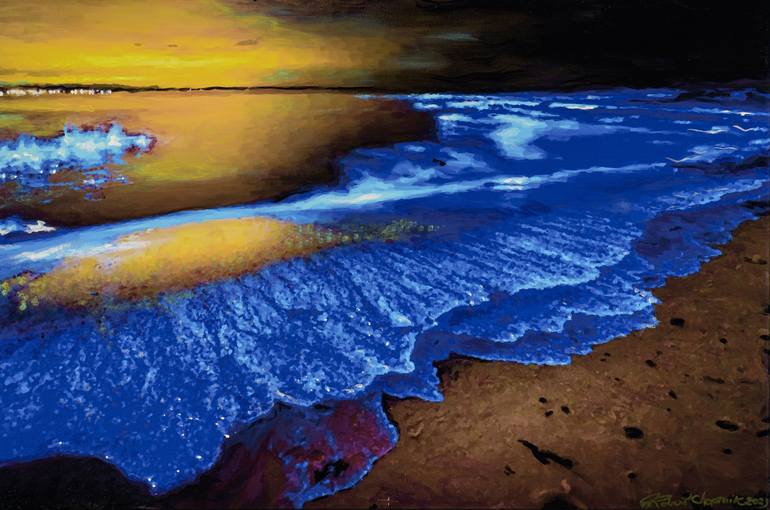 Creation of Light Painting by Jacqueline Robert-Choptuik | Saatchi Art