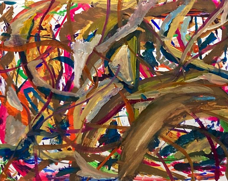 What Does Growth Mean? Painting by Carmen Reeves | Saatchi Art
