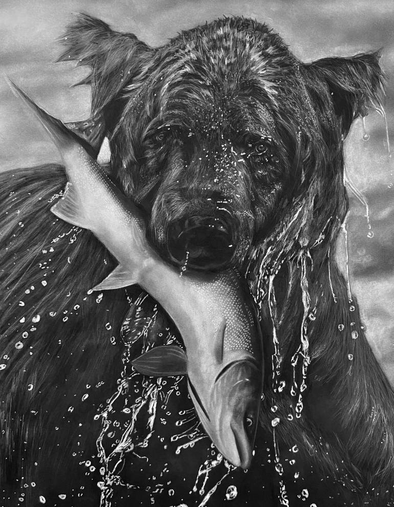 The Catch Drawing by GW Arts Godswill Obinna | Saatchi Art