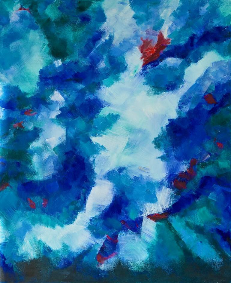 open sky Painting by Daniela Elger | Saatchi Art