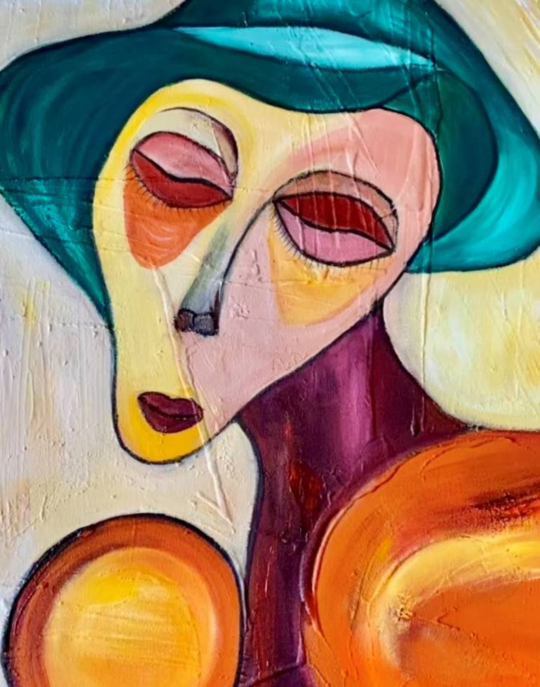 Adeline Painting by Natalia Ramirez | Saatchi Art