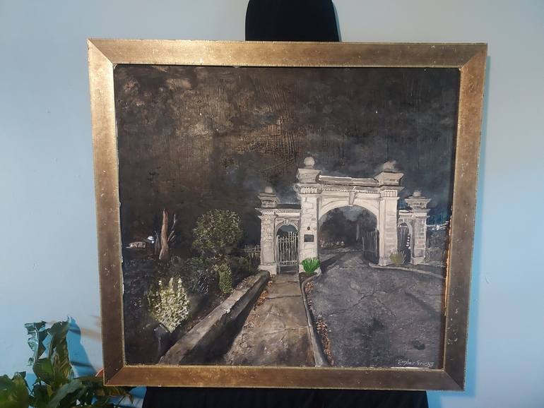 Where they roam, where they speak. Painting by Ember Fricks | Saatchi Art