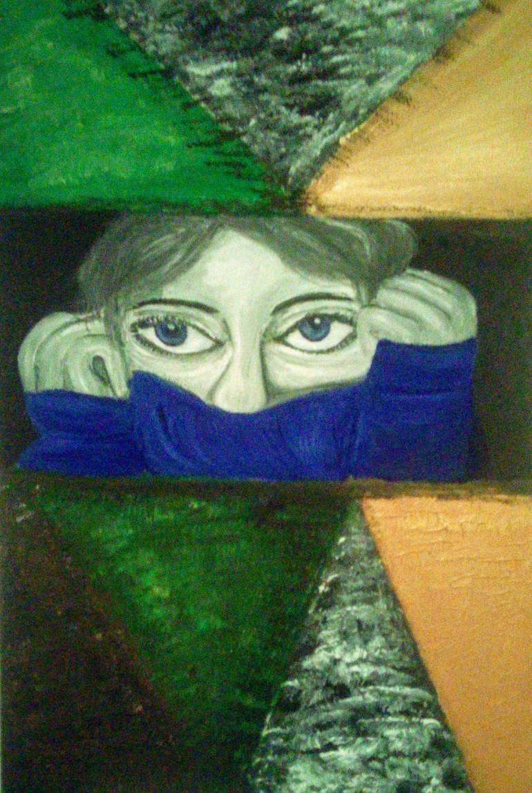 Timid Painting by Simone Mcdonald | Saatchi Art