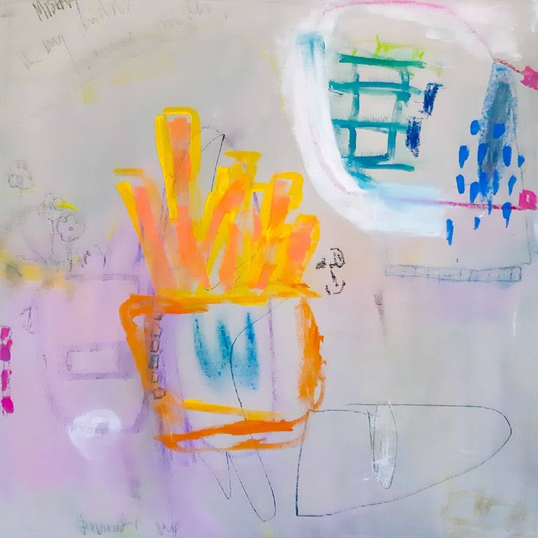 Misery Painting by Sara Voss | Saatchi Art