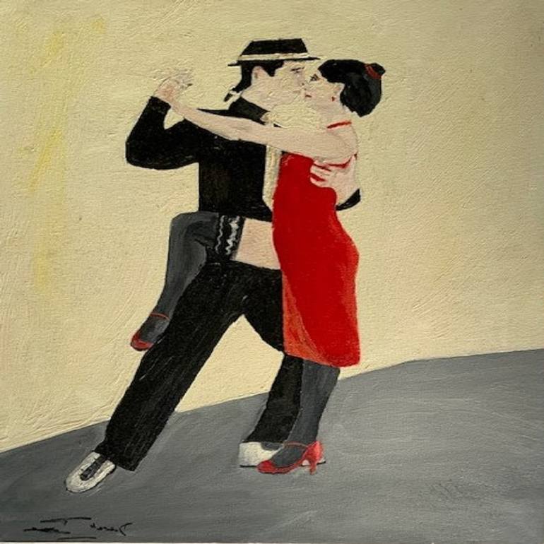 Tango Painting by Derek Pye | Saatchi Art