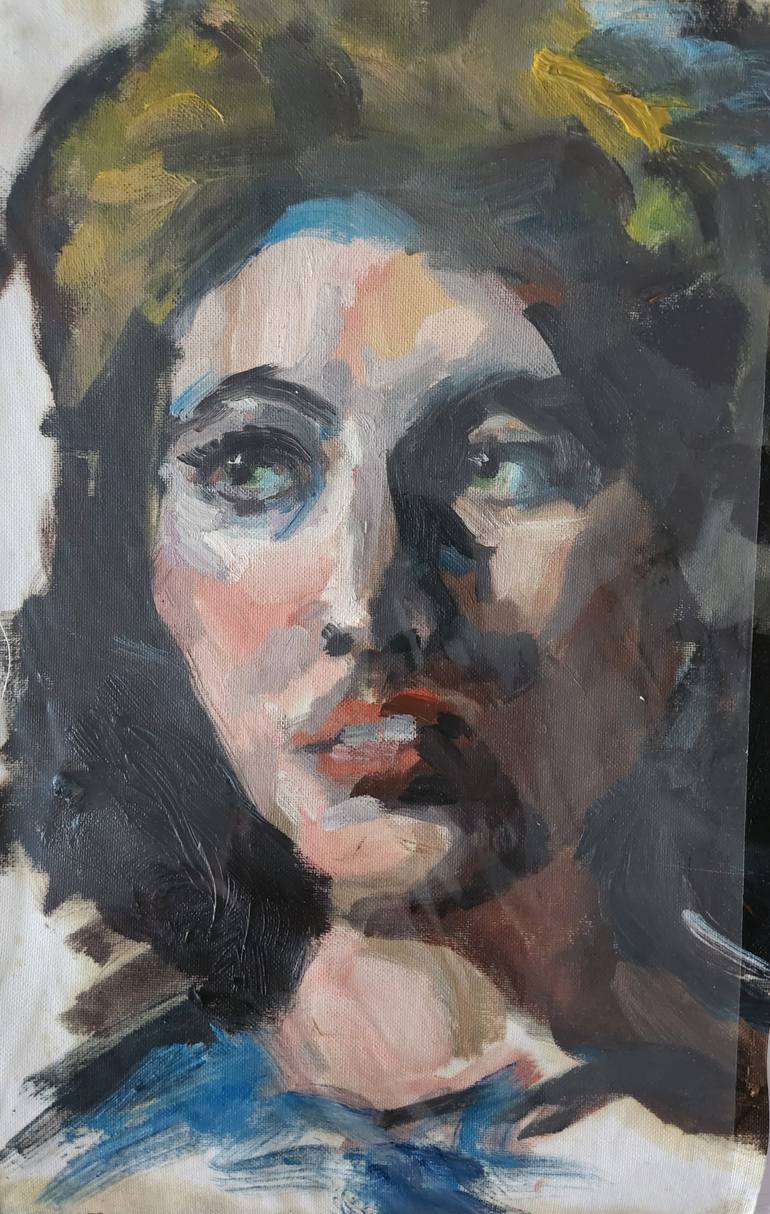 Rita Painting by Oli P | Saatchi Art