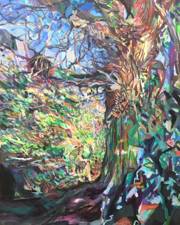 Tree In The Spring Painting by Kate Buttimer | Saatchi Art