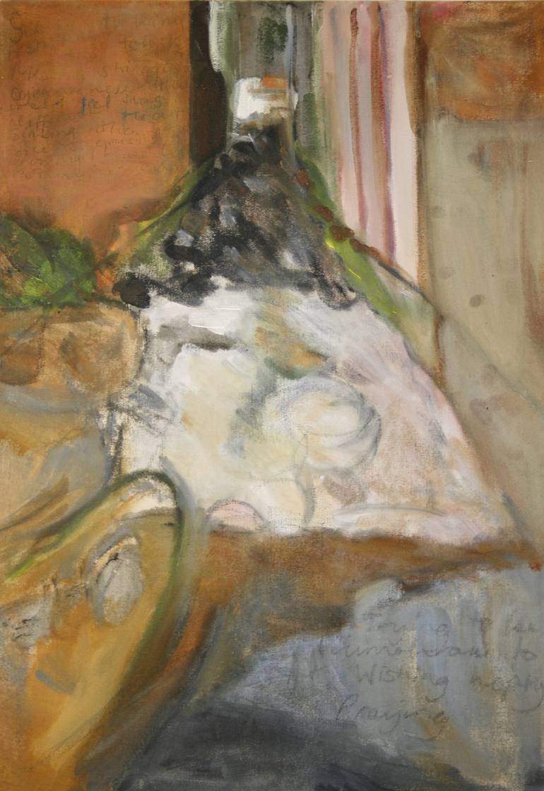 Hoping and Praying Painting by Kate Buttimer | Saatchi Art