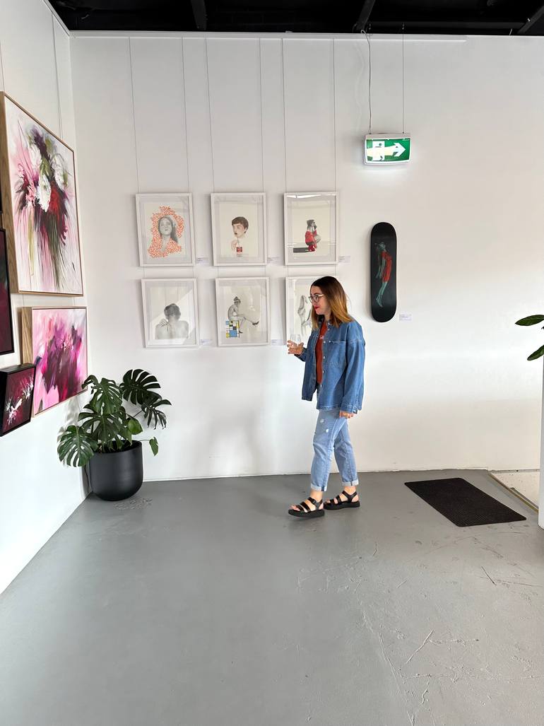 Consume Drawing by Shanay Manitzky | Saatchi Art