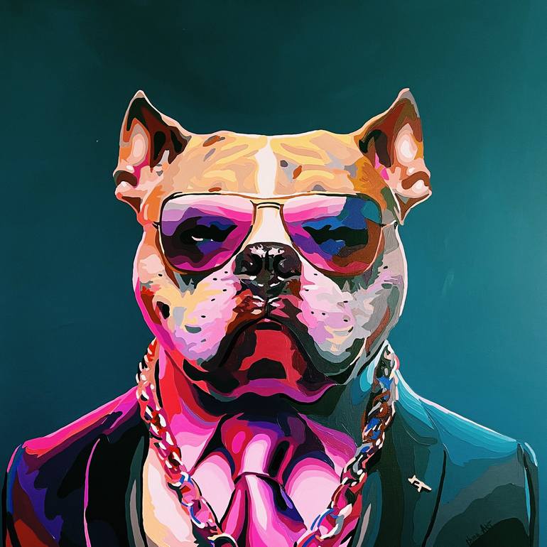 Leader Painting by Nana Artamonova | Saatchi Art