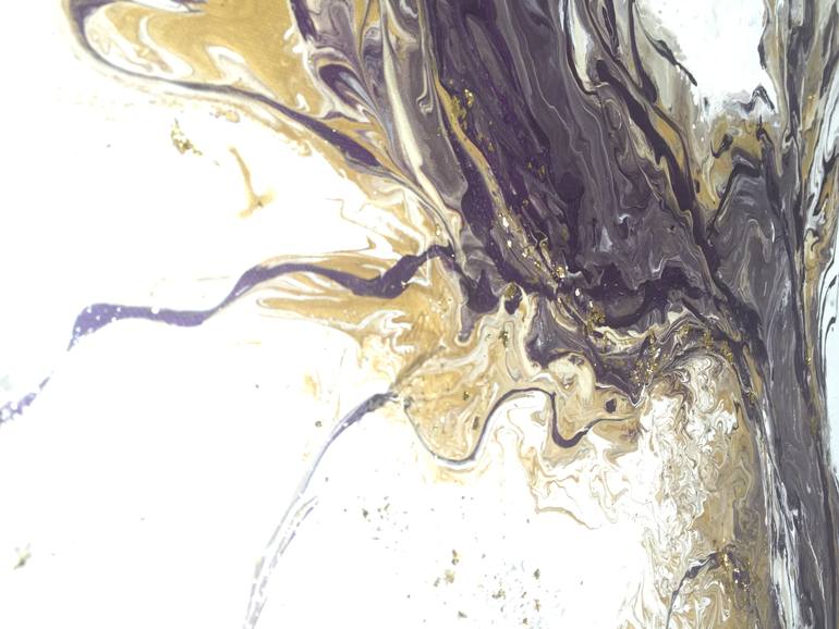 Amethyst Painting by Andrea Elek | Saatchi Art