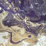 Amethyst Painting by Andrea Elek | Saatchi Art