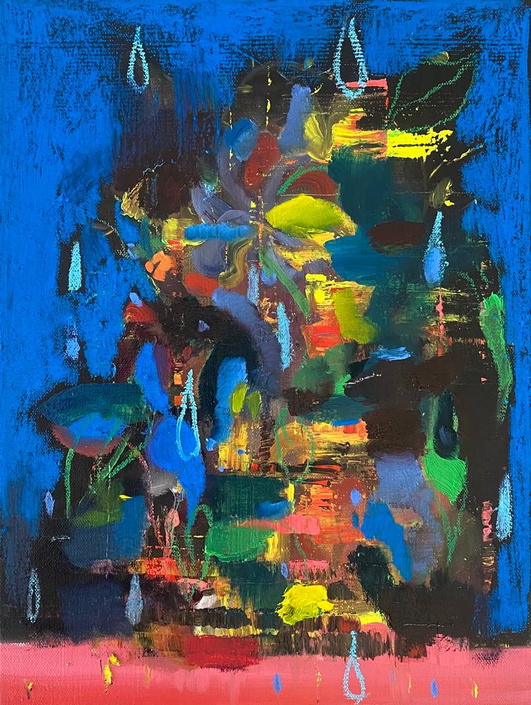Flowers for a Libra Painting by Jess Tedder | Saatchi Art