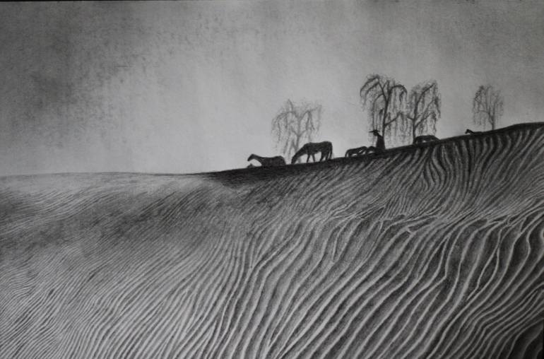 Untitled 6 Drawing by Shabriri Art | Saatchi Art