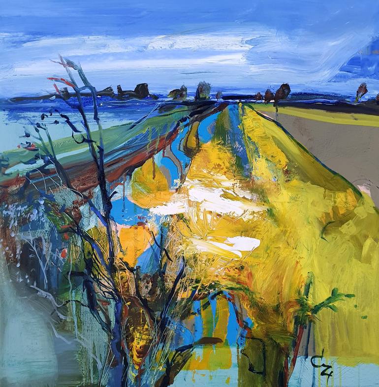 summer Painting by Cozmolici Victoria | Saatchi Art