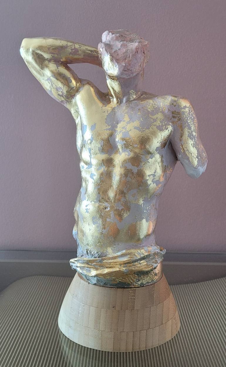 ADONIS ( bronze à la commande ) Sculpture by Gérard ROMBI | Saatchi Art