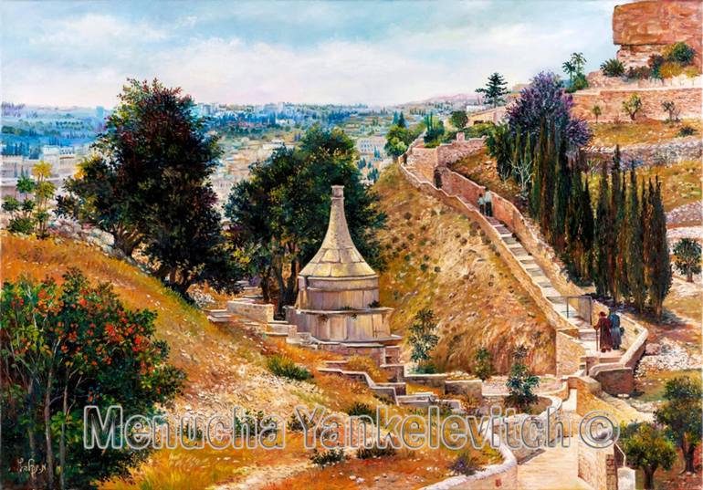 Yad Avshalom Painting by Menucha Yankelevitch | Saatchi Art