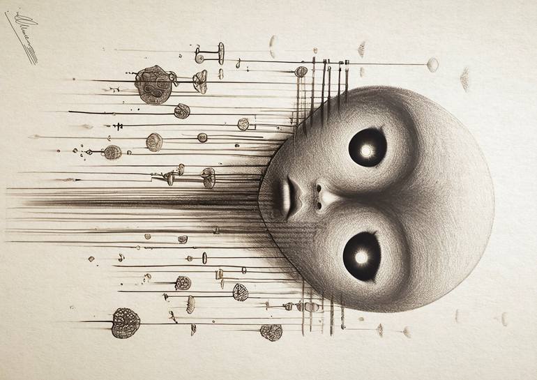 Loss Drawing by mohammed yousif | Saatchi Art