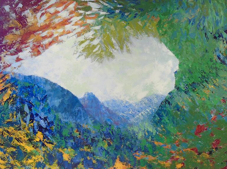Another World (7) Painting by Gareth Roberts | Saatchi Art