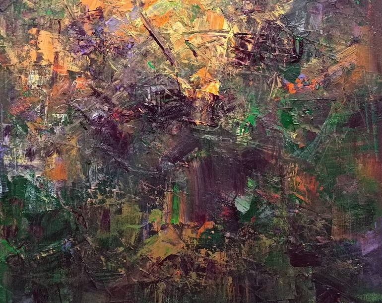 Painter's Imaginative Forest: Gravity and resistance Painting by ...