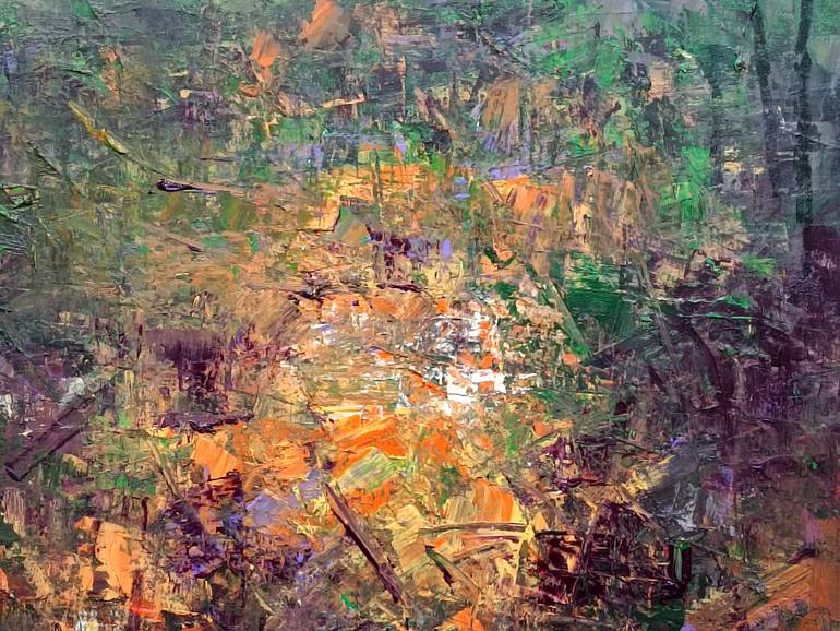 Painter's Imaginative Forest: Gravity and resistance Painting by ...