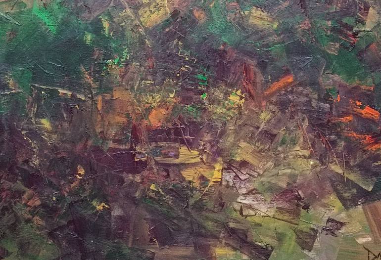 Painter's Imaginative Forest: Floors, Slopes and Forces 52 Painting by ...