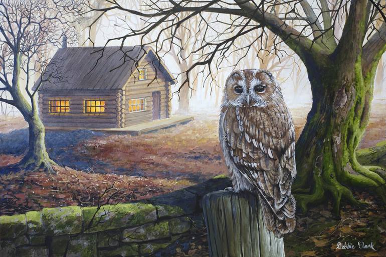 The Sanctuary Painting by Debbie Clark | Saatchi Art