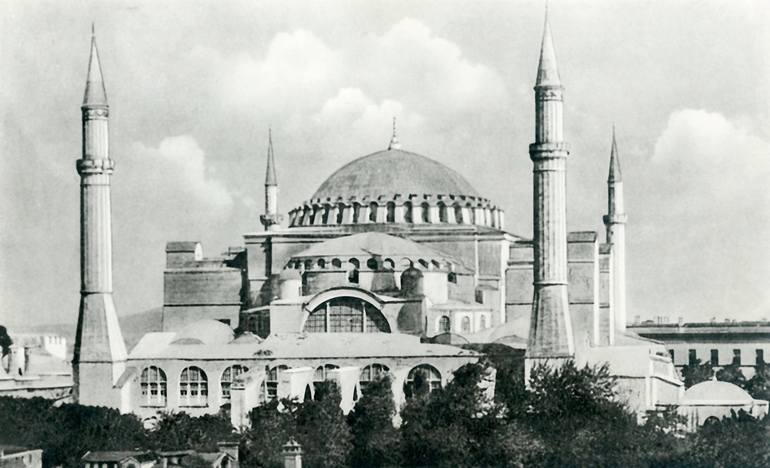 Mosque St. Sophie, Istanbul, 1934, Original Monochrome Photography by ...