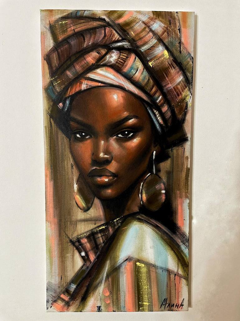 From the African colour series Painting by Alina Manukyan | Saatchi Art