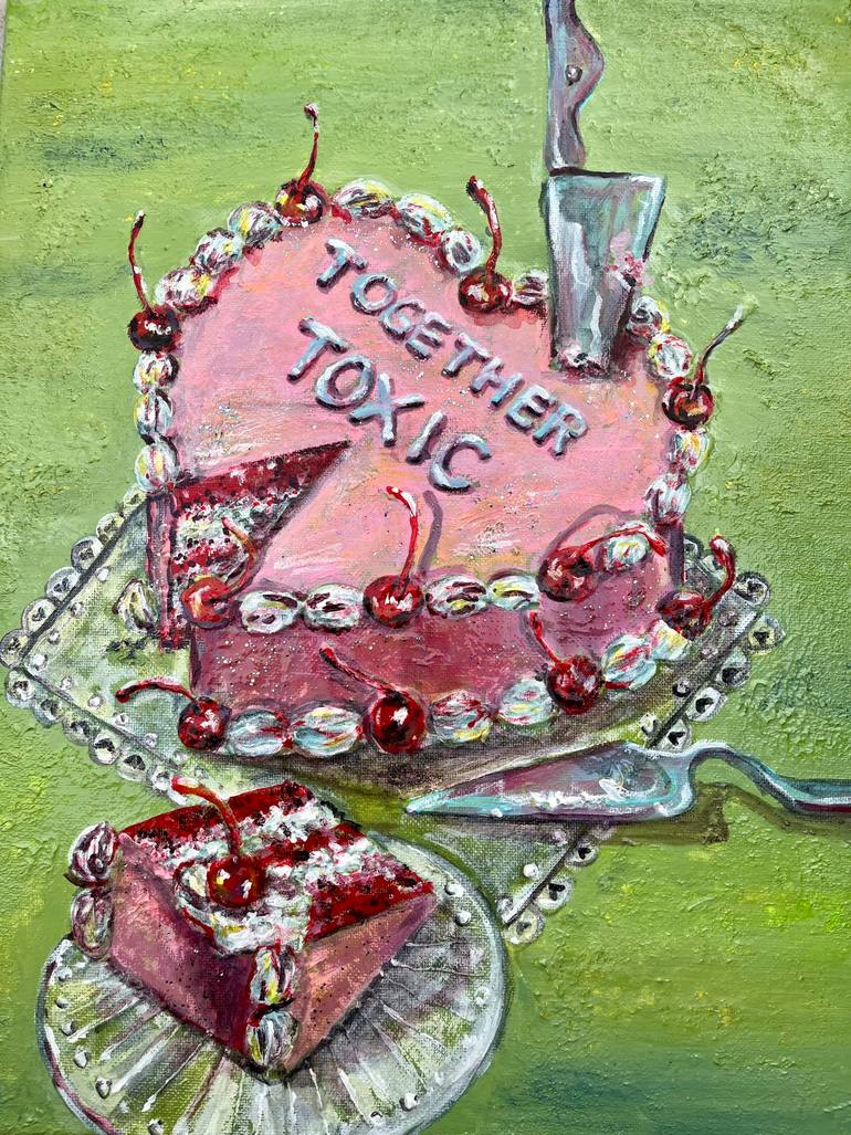 Cake Painting by Vesela Dimitrova Zheleva | Saatchi Art