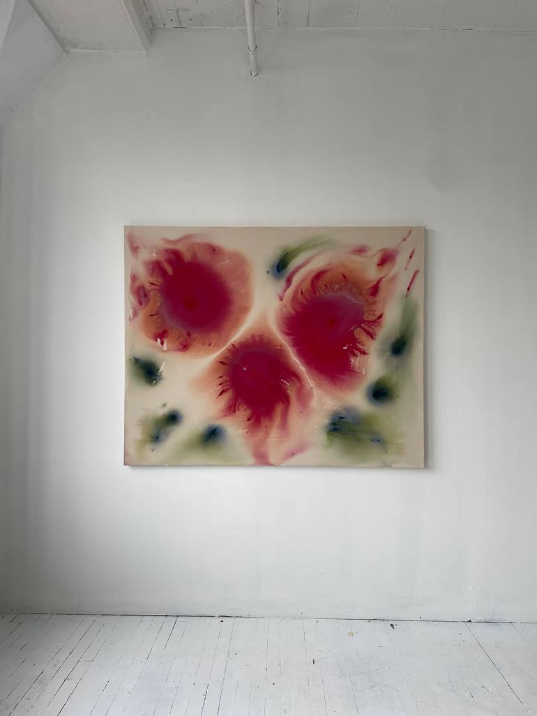 The Warmth Of The Sun (In The Garden At Night) Painting by Sarah ...