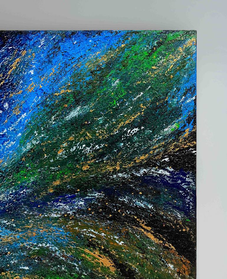 Abstract 30: Airflow Painting by Cherie Art Studio | Saatchi Art