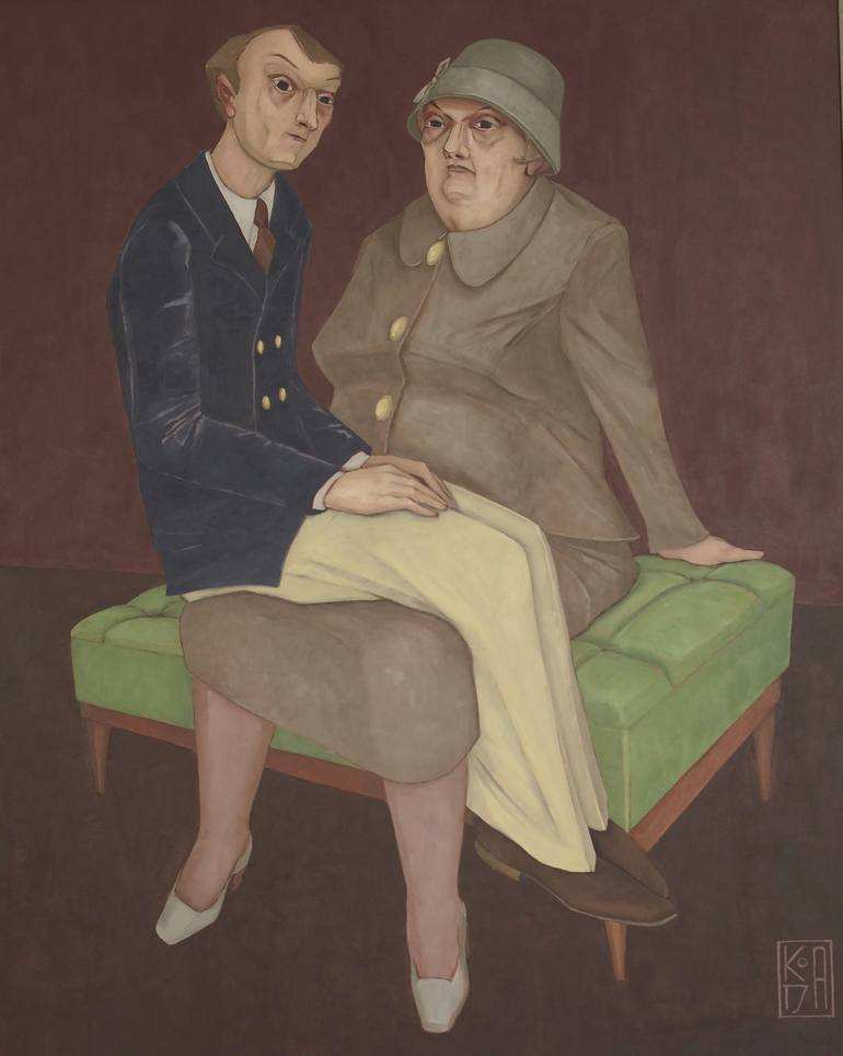 Herrmann Painting by Katja Sandler | Saatchi Art