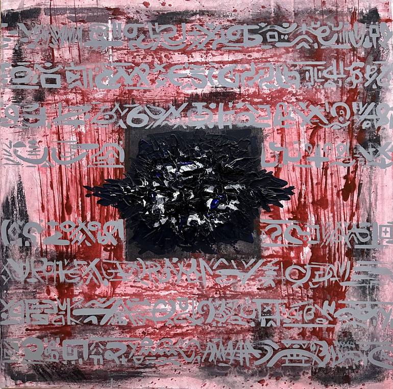 Vision Of Propaganda - Abstract Painting by Denis Fluierar | Saatchi Art