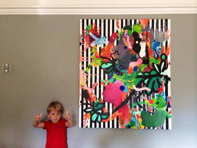 Humbug Painting by James Tebbutt | Saatchi Art