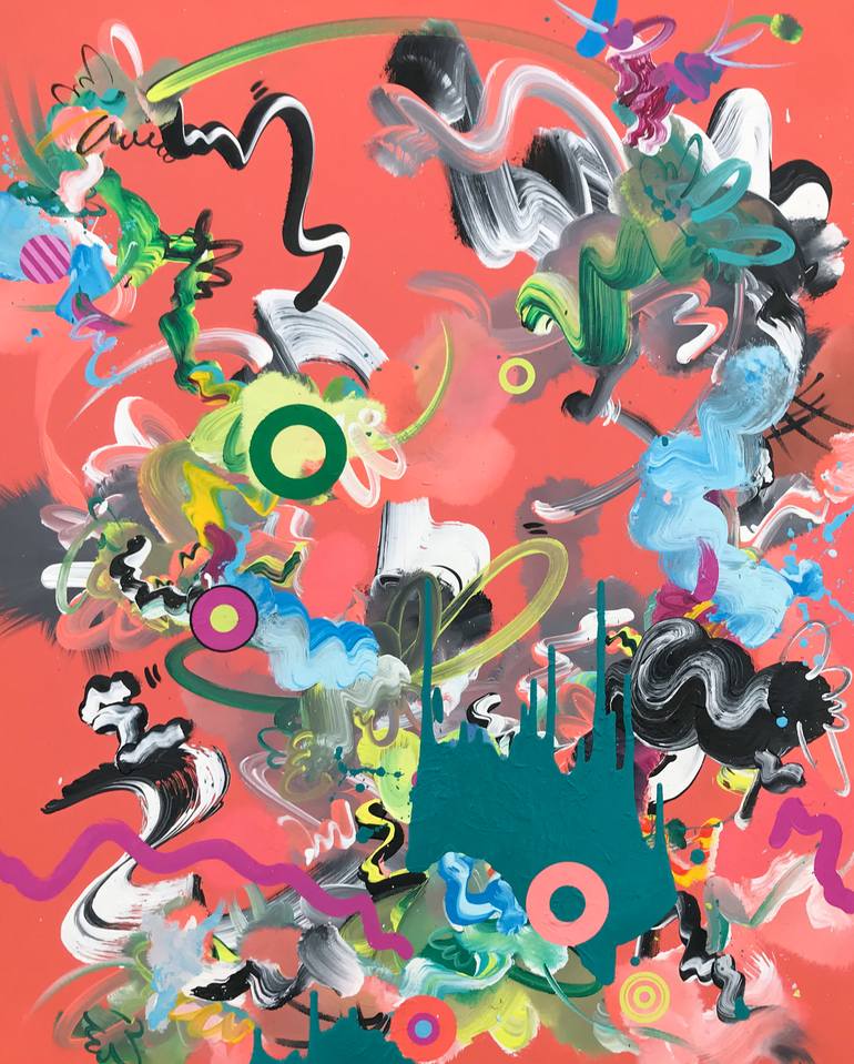 Slight Freedom Painting by James Tebbutt | Saatchi Art