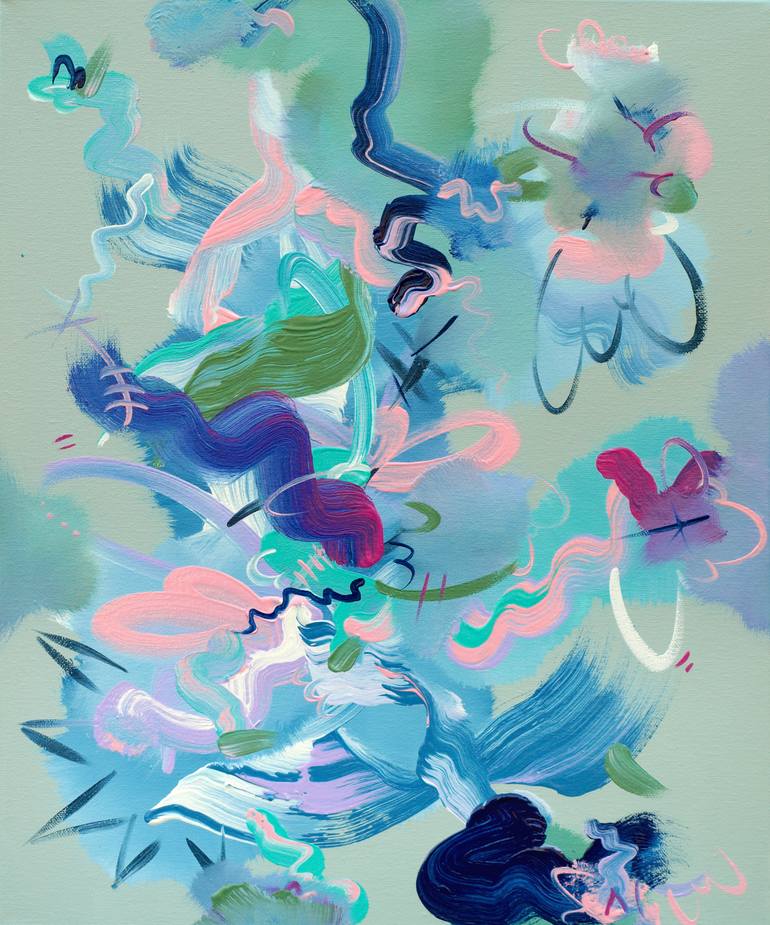 Cool Air Painting by James Tebbutt | Saatchi Art