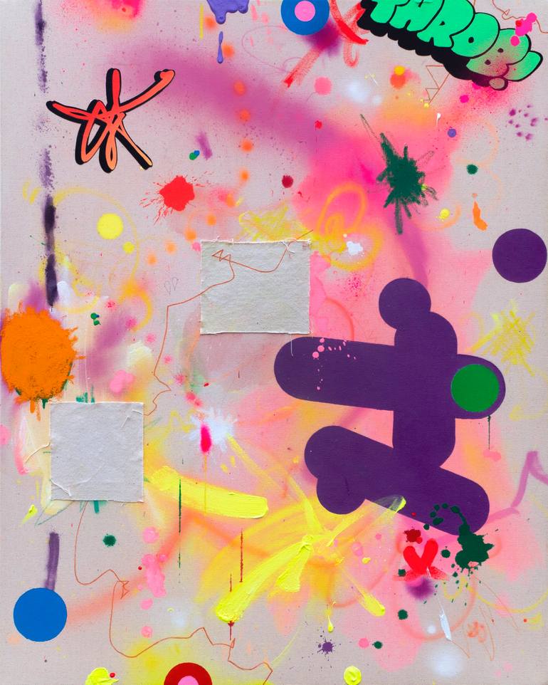 Fighting Spirit Painting by James Tebbutt | Saatchi Art