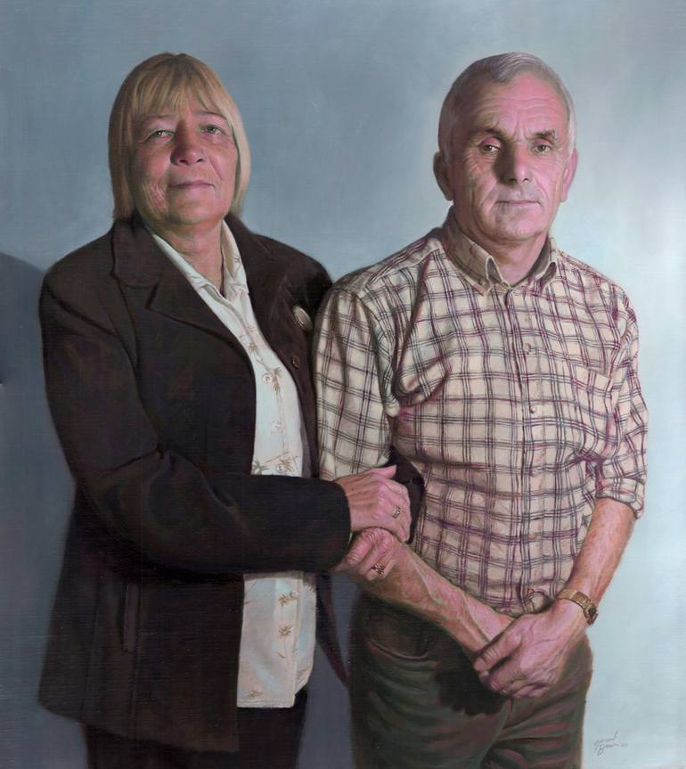 Mr & Mrs Brown Painting by Vincent Michael Brown | Saatchi Art