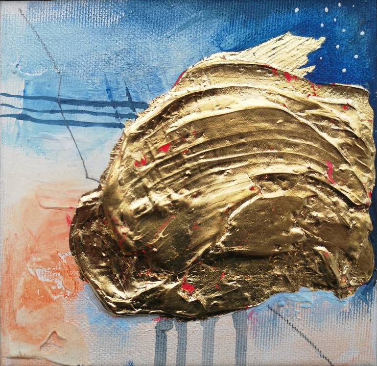 Falling star Painting by Ivan Vilim | Saatchi Art