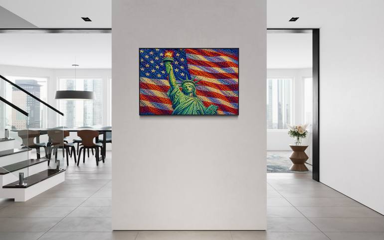 Chromatic Ascension Painting by Bahar Rose | Saatchi Art United Kingdom