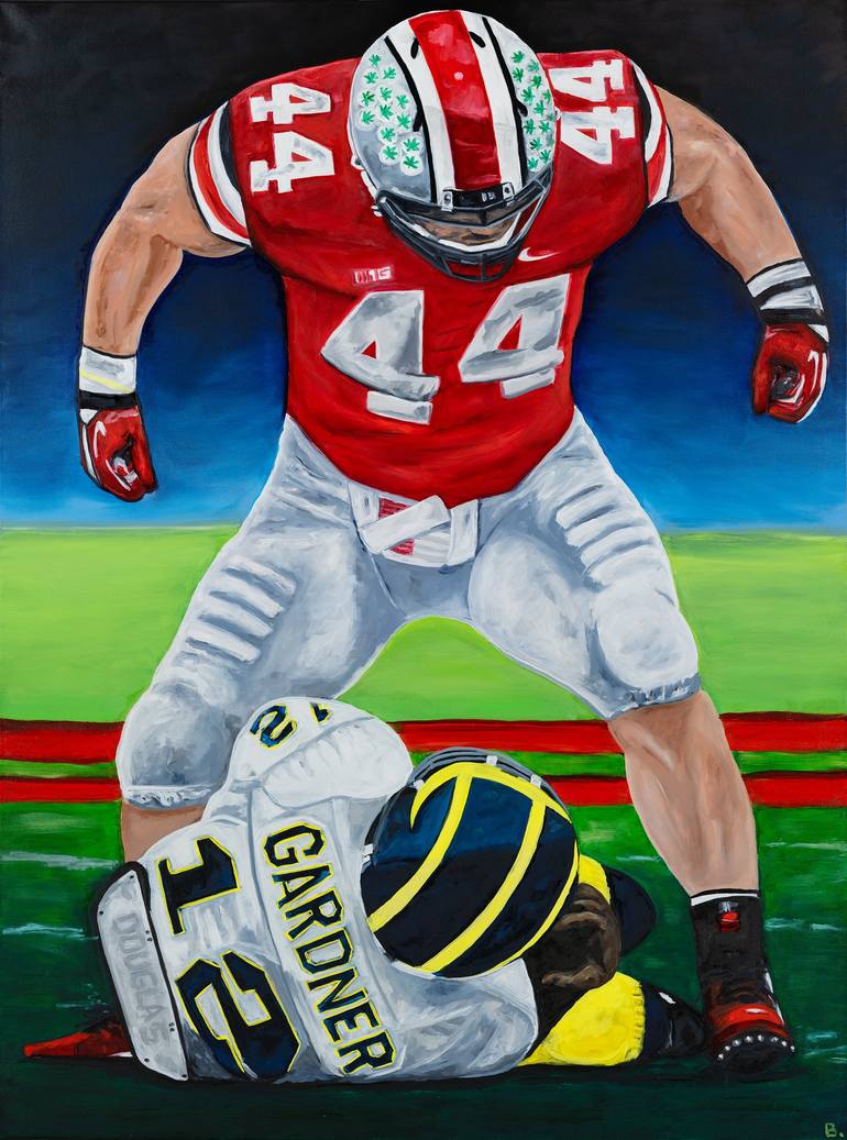 Just Doing My Job Painting by Brian Shively | Saatchi Art