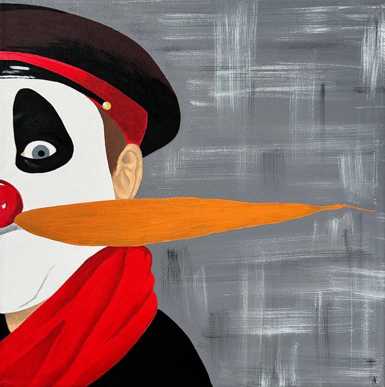 Fool Painting by Alena Khrustaleva | Saatchi Art