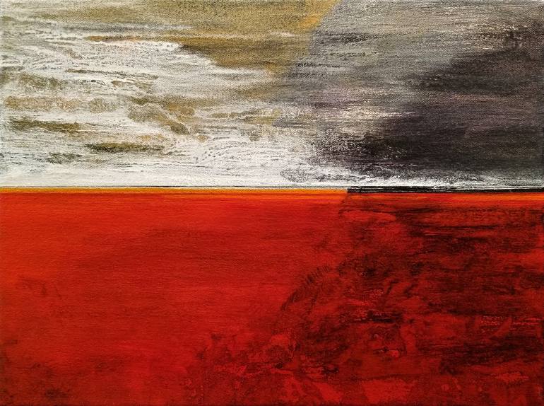 Red Cove Painting by Chris Carbone | Saatchi Art