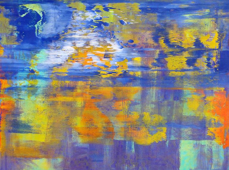 Flickering Overview Painting by Chris Carbone | Saatchi Art