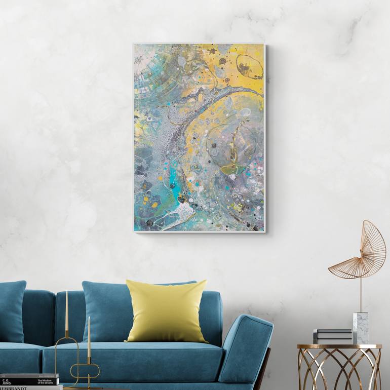 Vibrant Painting by Sandra Lederer | Saatchi Art