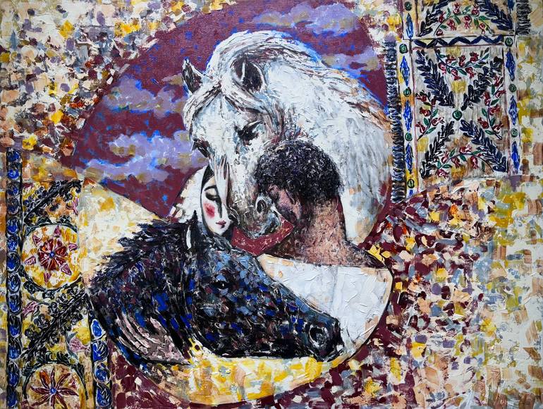 Dialogue Painting by Akmal Nur | Saatchi Art